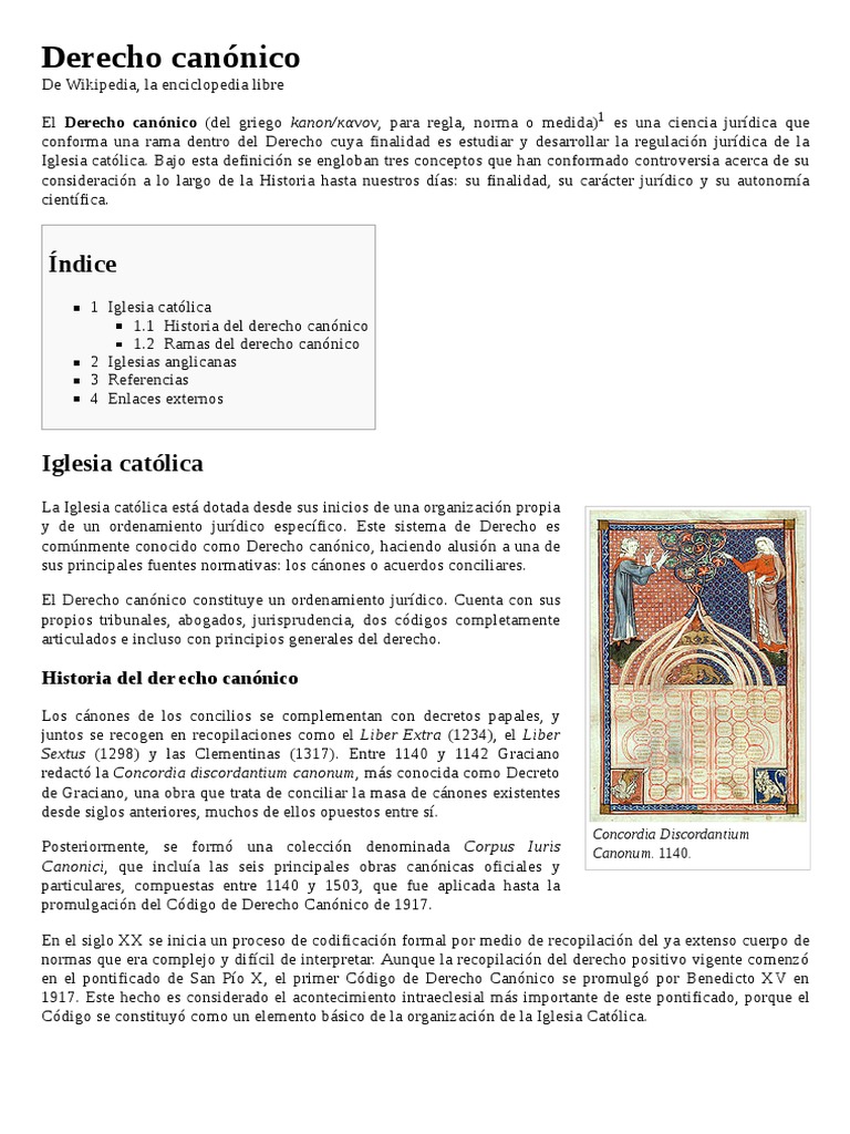 Derecho Canónico | Derecho Canónico | Iglesia Católica