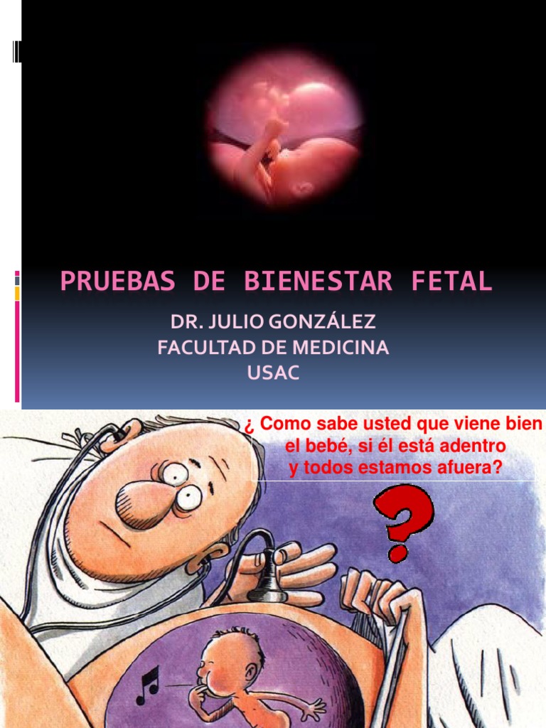 Pruebas de Bienestar Fetal | PDF | Parto | Hemodinámica