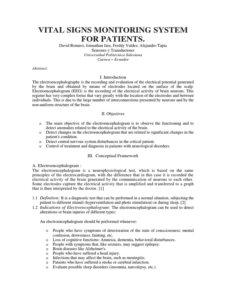 Vital Signs Monitoring System For Patients.: Universidad Politécnica ...