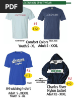STI Uniforms and Price List 2023-2024 | PDF | Blouse | Clothing