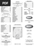 Road Kill Cafe Menu | PDF | Cooking | Food And Drink