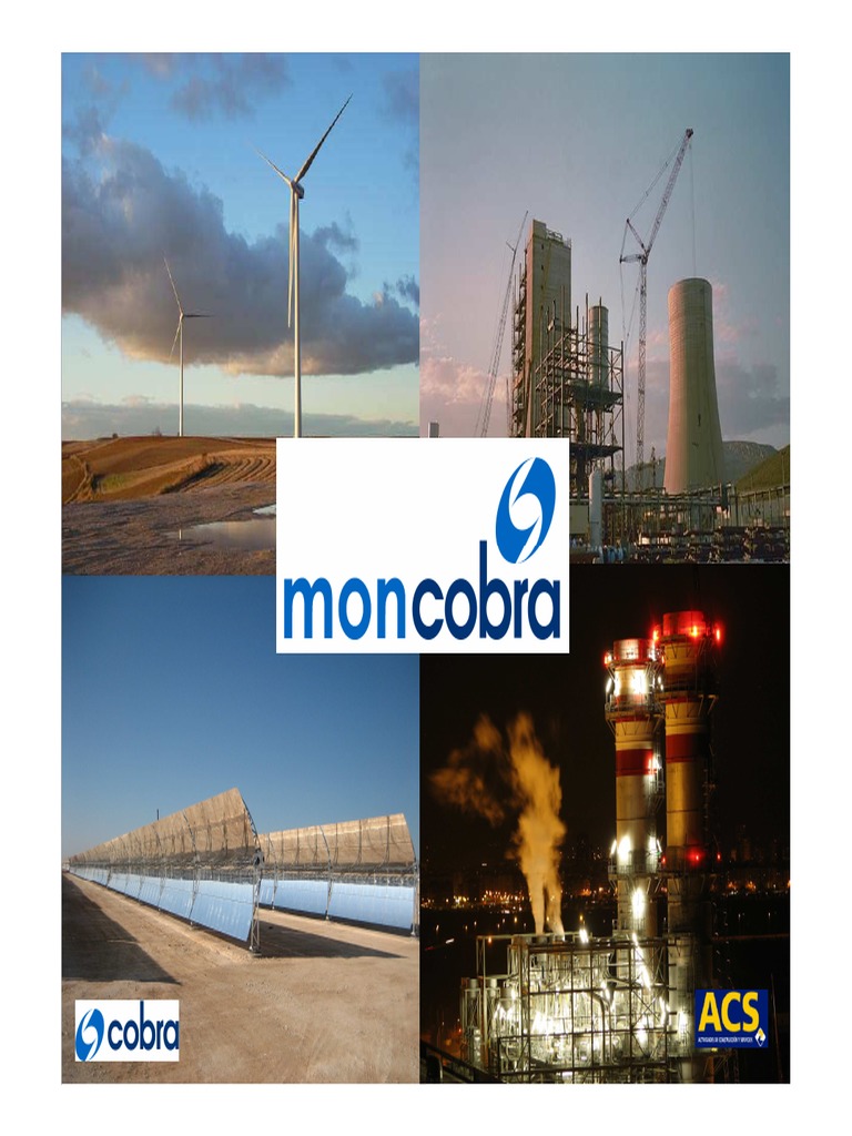 Presentacion ACS-Grupo Cobra - MONCOBRA S.A. 2010x | PDF | Generación ...