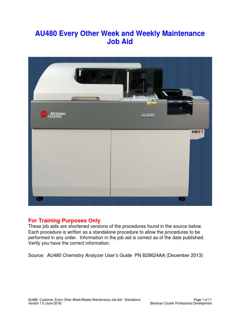 Mantenimiento Semanal Au480 | PDF | Computing | Computing And Information Technology