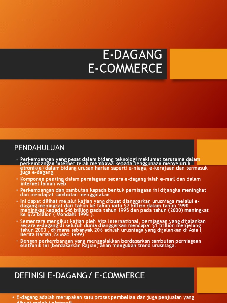 E-Dagang Za | PDF