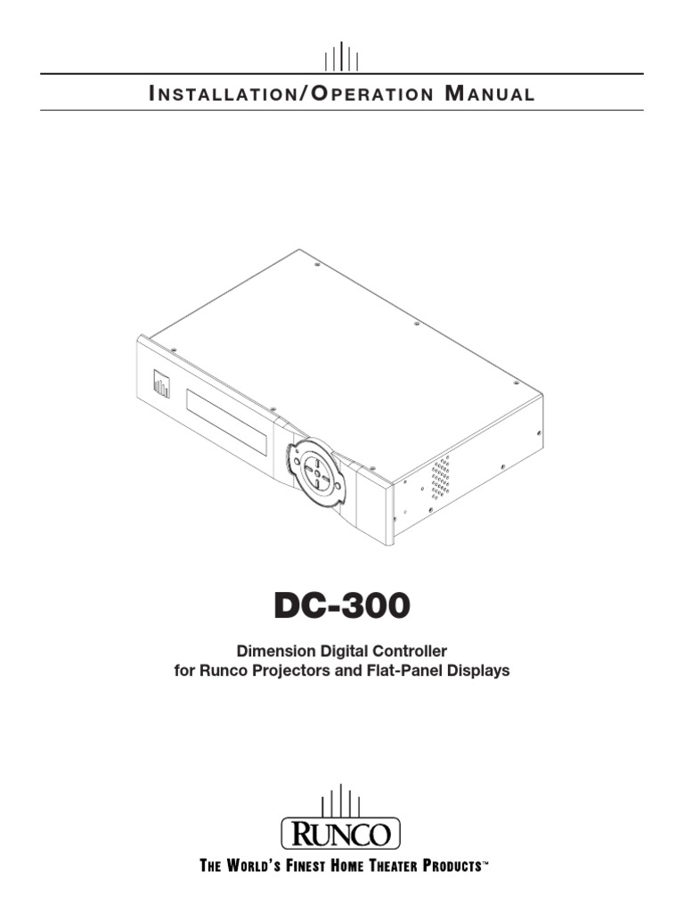 020-1189-00A DC300 Manual | PDF | Electromagnetic Compatibility ...