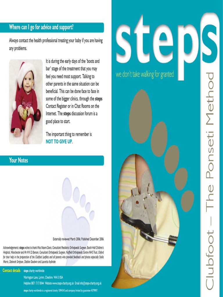 Where Can I Find Support During My Baby's Clubfoot Treatment? | PDF