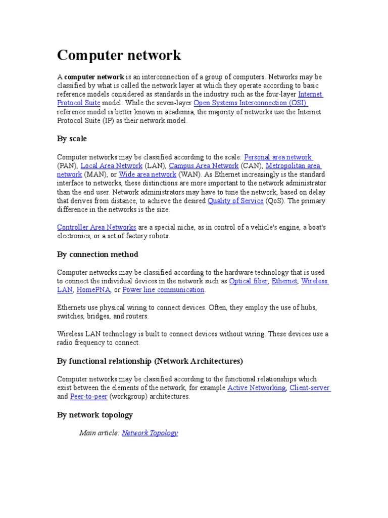 Computer Network | PDF