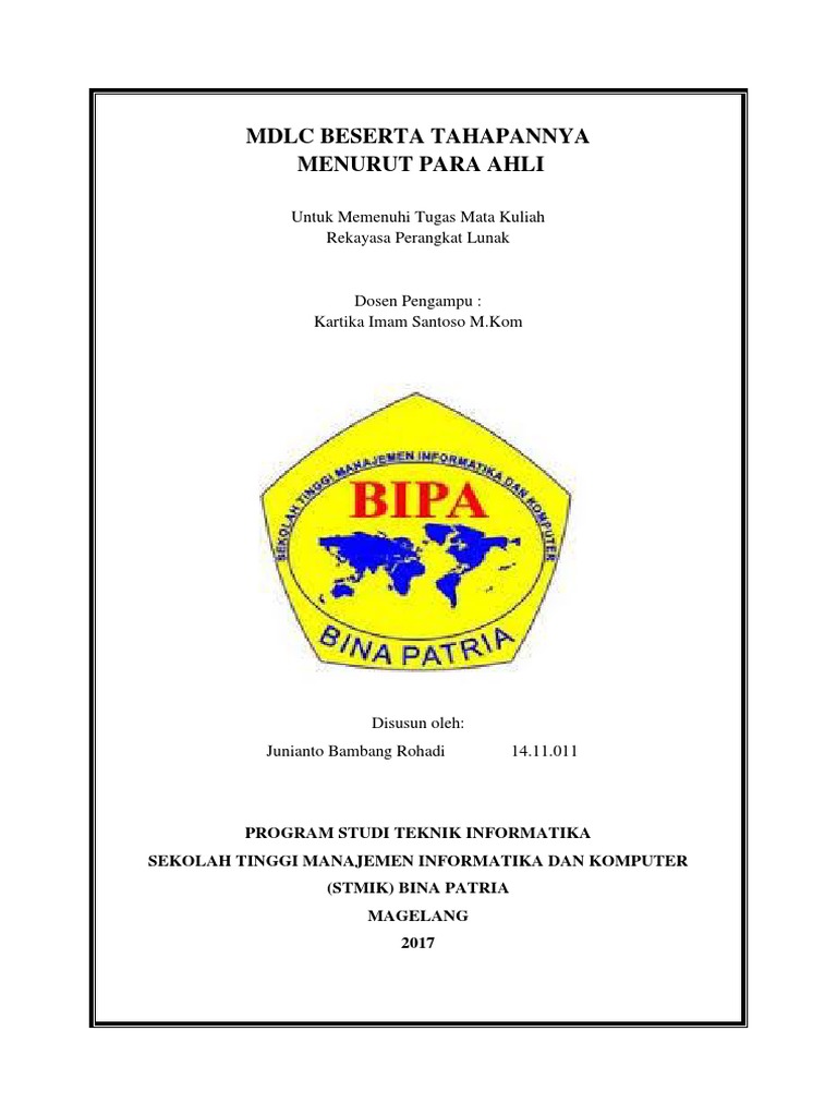 MDLC Beserta Tahapannya | PDF | Komputer