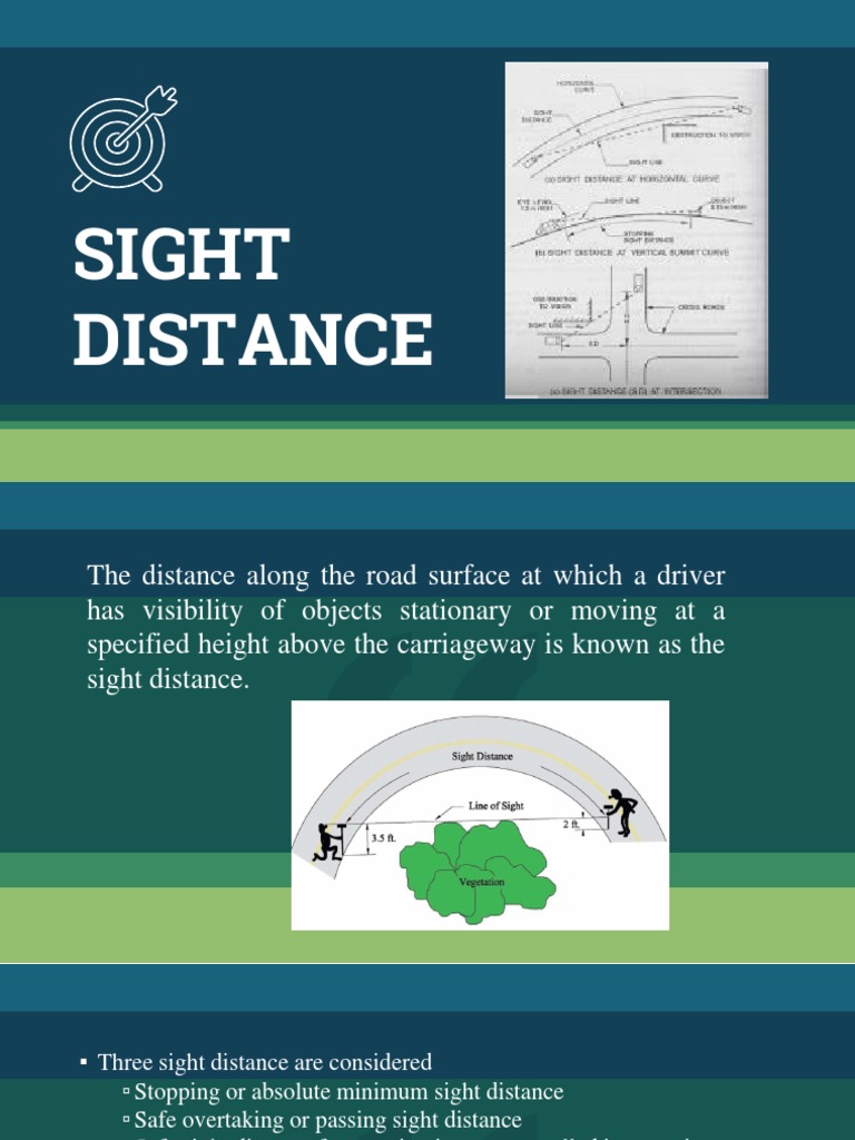 Sight Distance | PDF | Vehicles | Brake