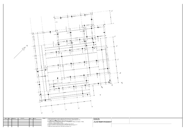 Drawing Title:: Mark: Revision: Made By: Date: Date: Issues: Notes ...