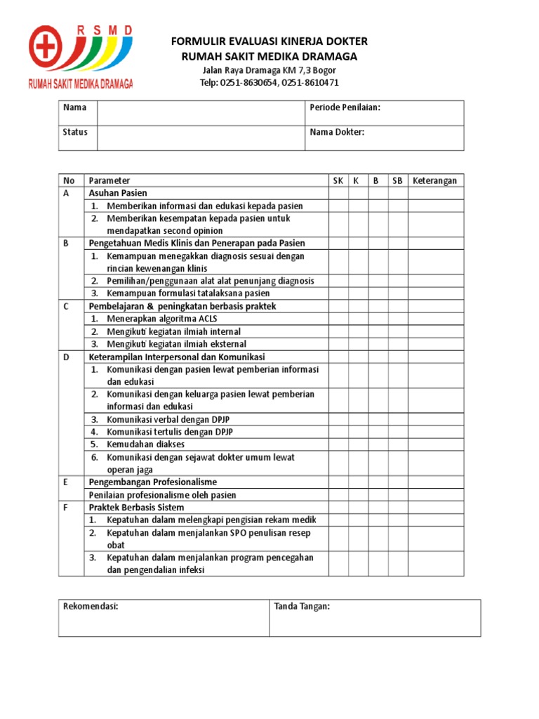 OPPE Dokter Umum | PDF