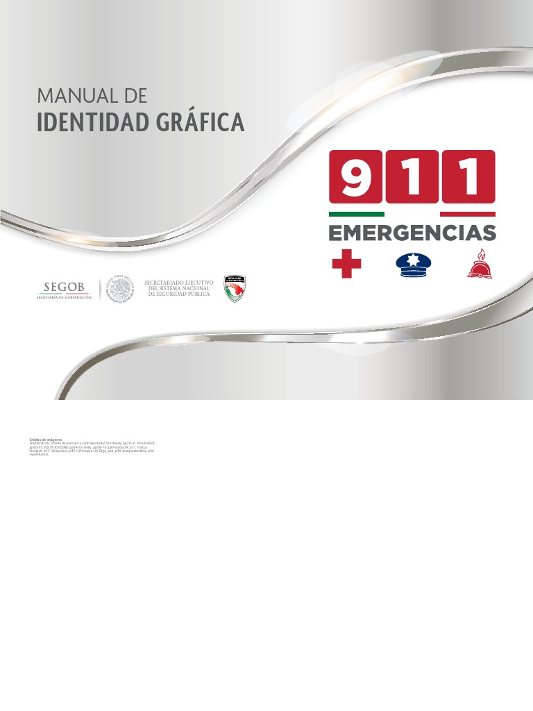 Manual de Identidad Gráfica 911 | PDF | Modelo de color Rgb | Diseño de ...