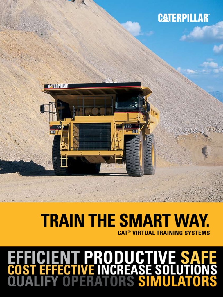 Caterpillar Virtual Training Systems Brochure R3 | PDF | Simulation ...