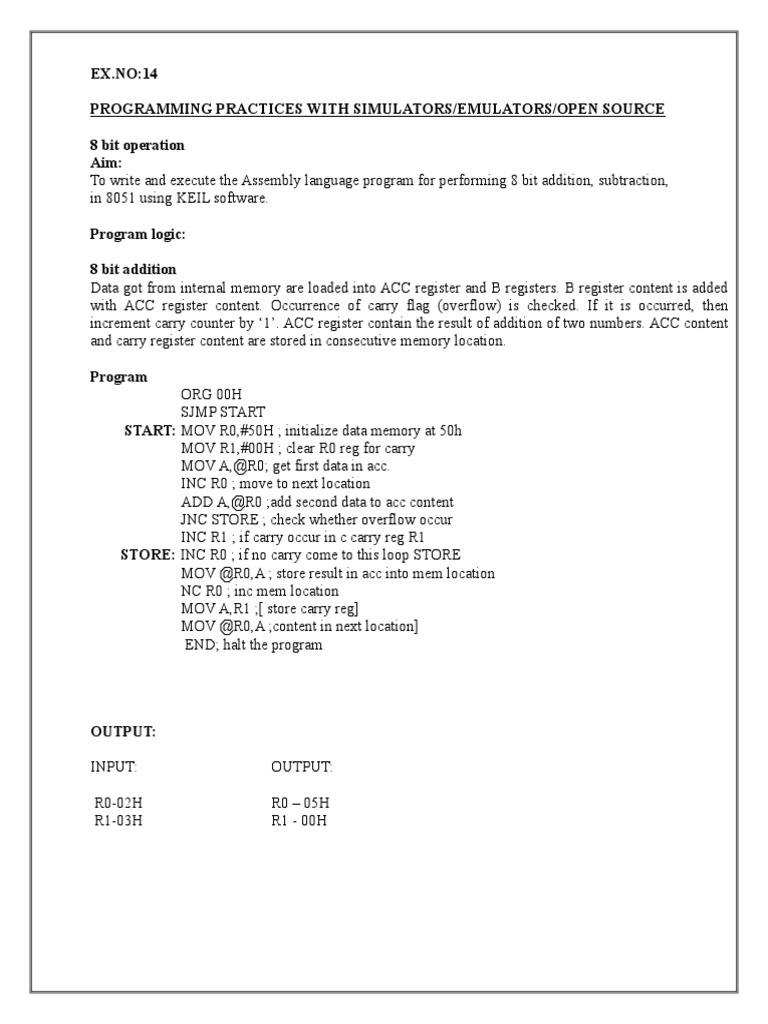 Programming Practices With Simulators | PDF | Office Equipment | Areas Of Computer Science