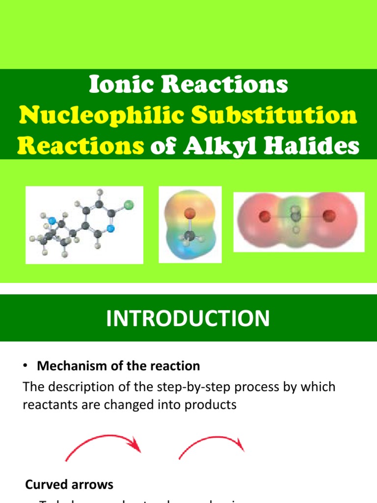Nucleophilic Substitution Reactions of Alkyl Halides | Chemical Reactions | Organic Reactions
