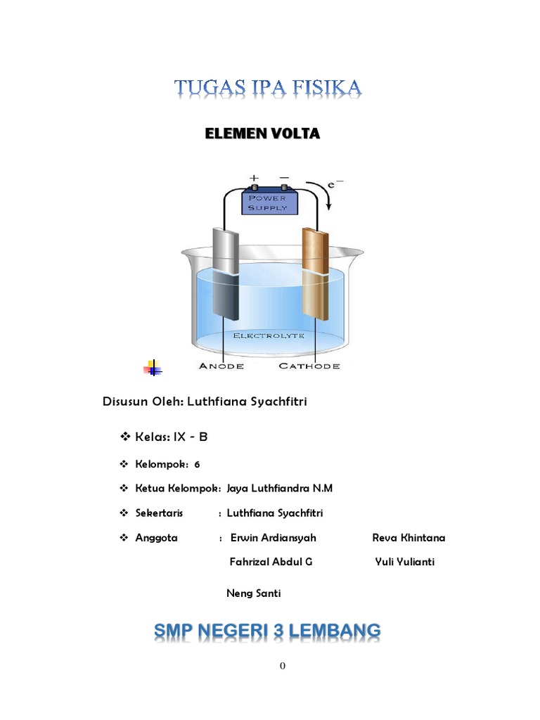 Elemen Volta | PDF