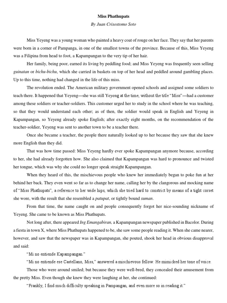 Miss Phathupats | PDF | Languages