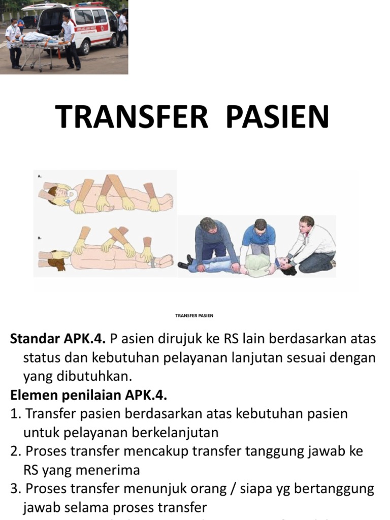 Transfer Pasien | PDF