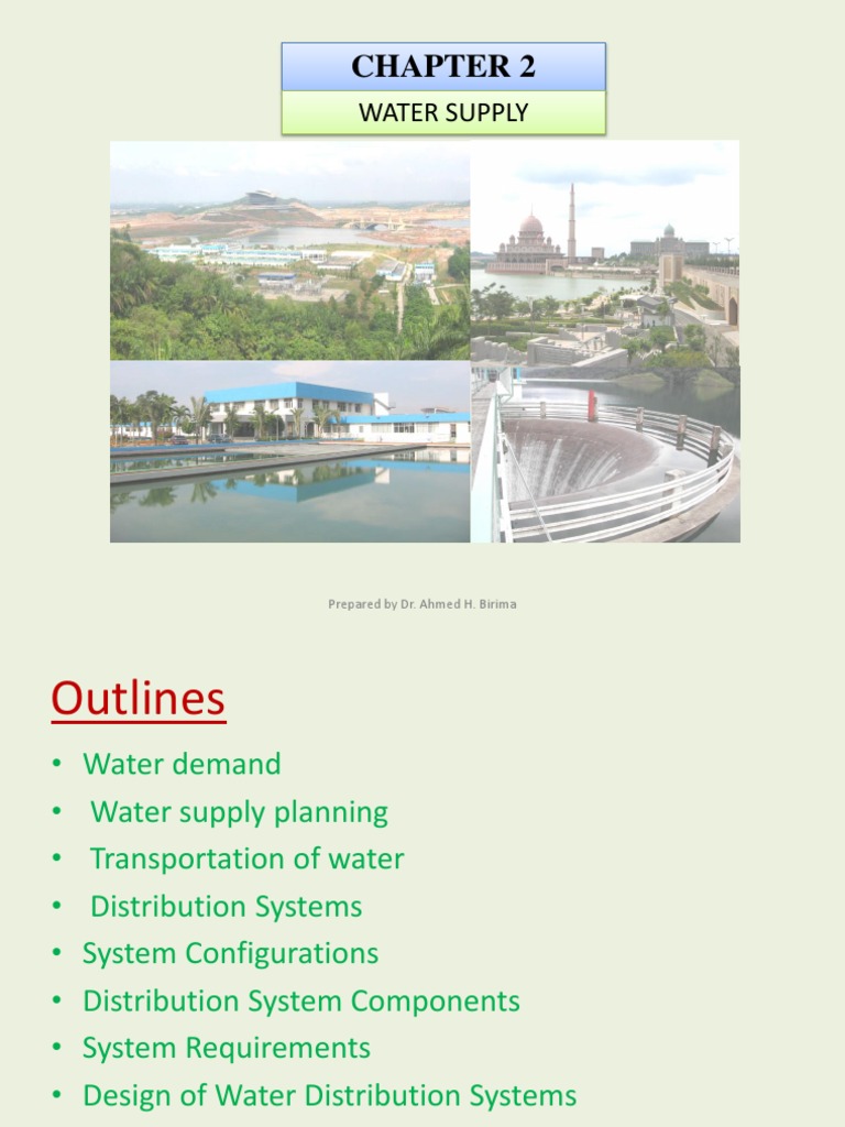 chapter 2 | Water Supply Network | Water Supply