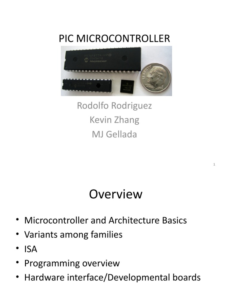 Pic Microcontroller(16 Bit 32 Bit) | Pic Microcontroller | Computer ...