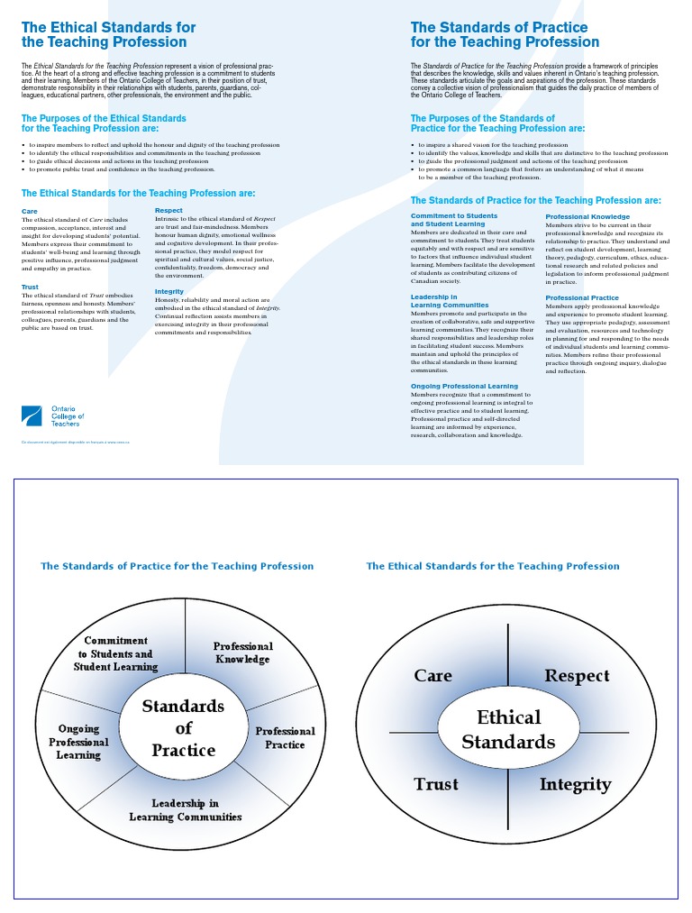 Standards Flyer e PDF | PDF | Integrity | Profession