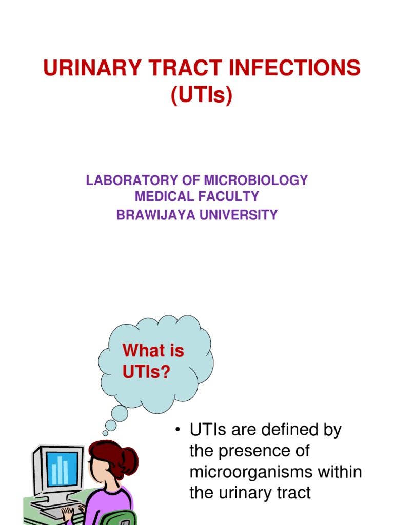 Urinary Tract Infections (Utis) : Laboratory of Microbiology Medical ...