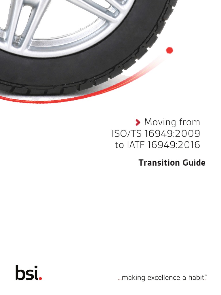 IATF 16949 - Guia Transicion - BSI PDF | PDF | Quality Management | Iso ...