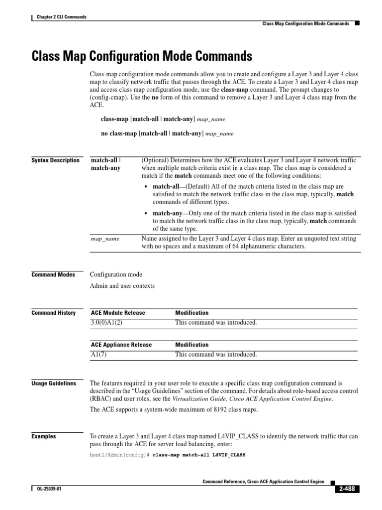 Class Map Pdf Port Computer Networking File Transfer Protocol 4674