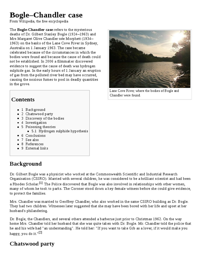 Bogle-Chandler Case: From Wikipedia, The Free Encyclopedia | PDF ...