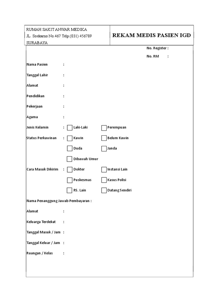 Formulir-Rekam-Medis
