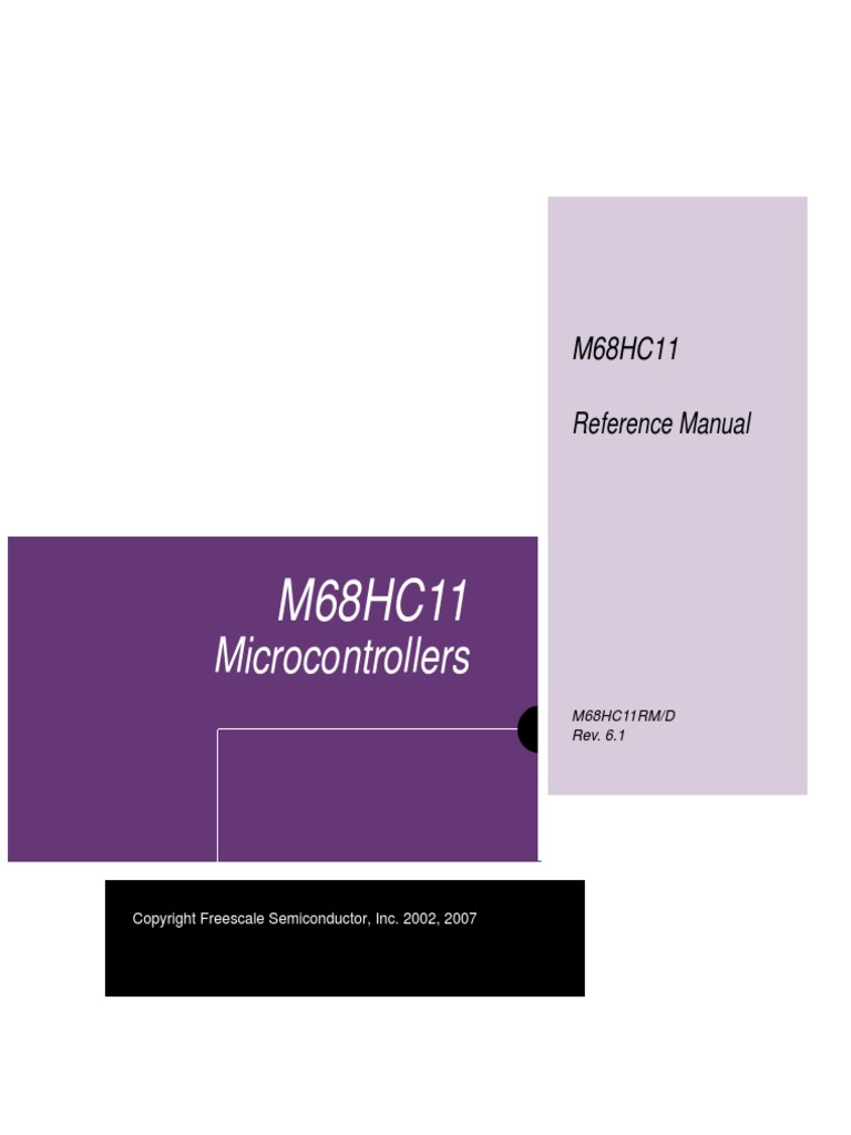 Microcontrollers: Reference Manual | PDF | Read Only Memory | Electronic Engineering