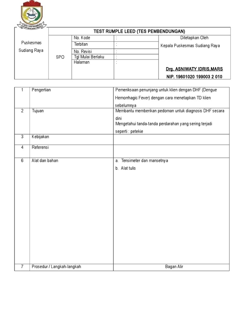 Sop Rumple Leed | PDF