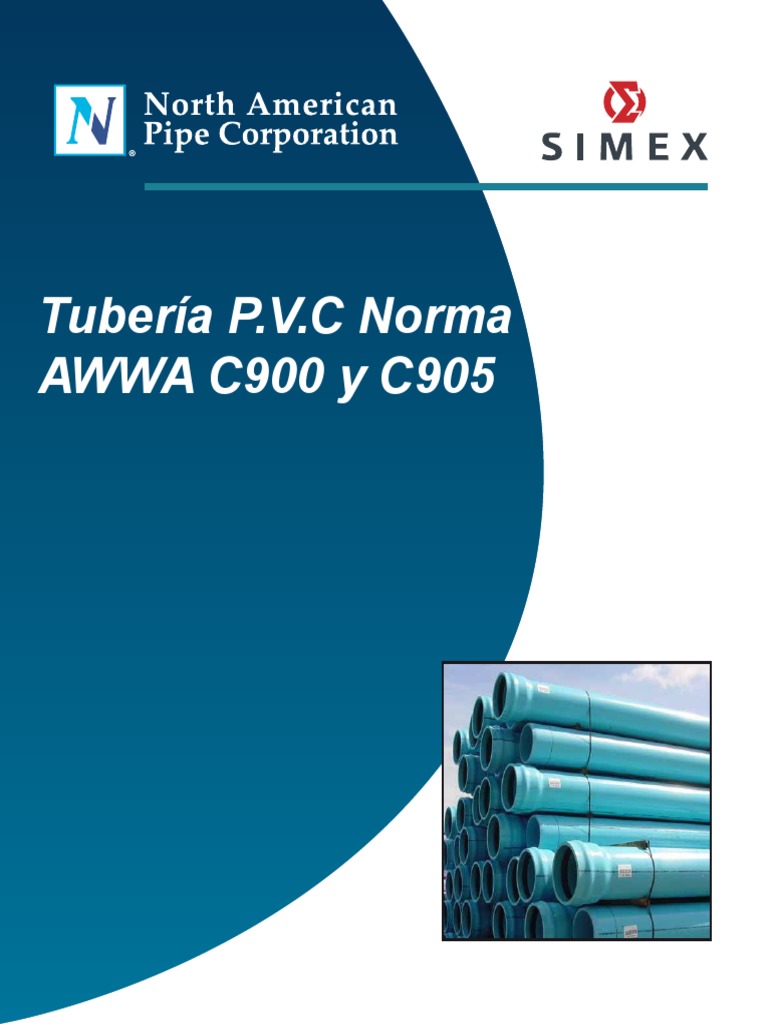 Norma AWWA C900 y C905, (North-C900-C905) | PDF