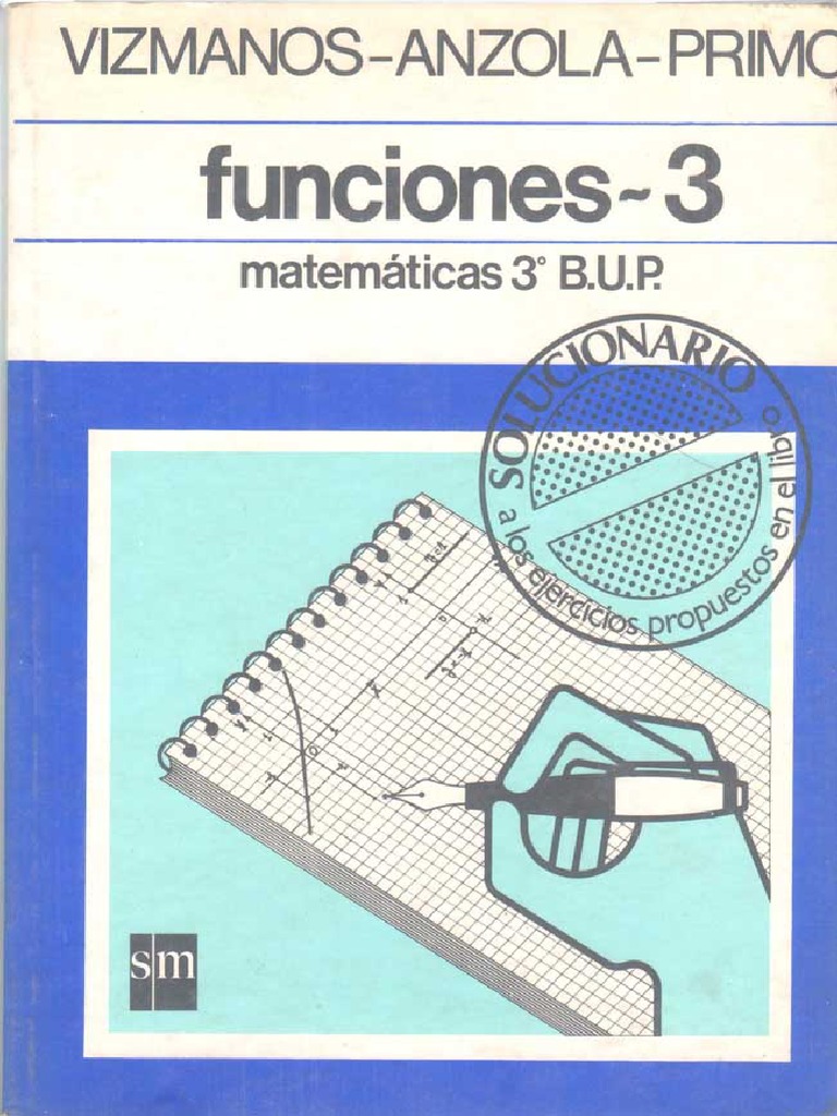 Funciones 3 Matematica 3 Bup Solucionario PDF | PDF