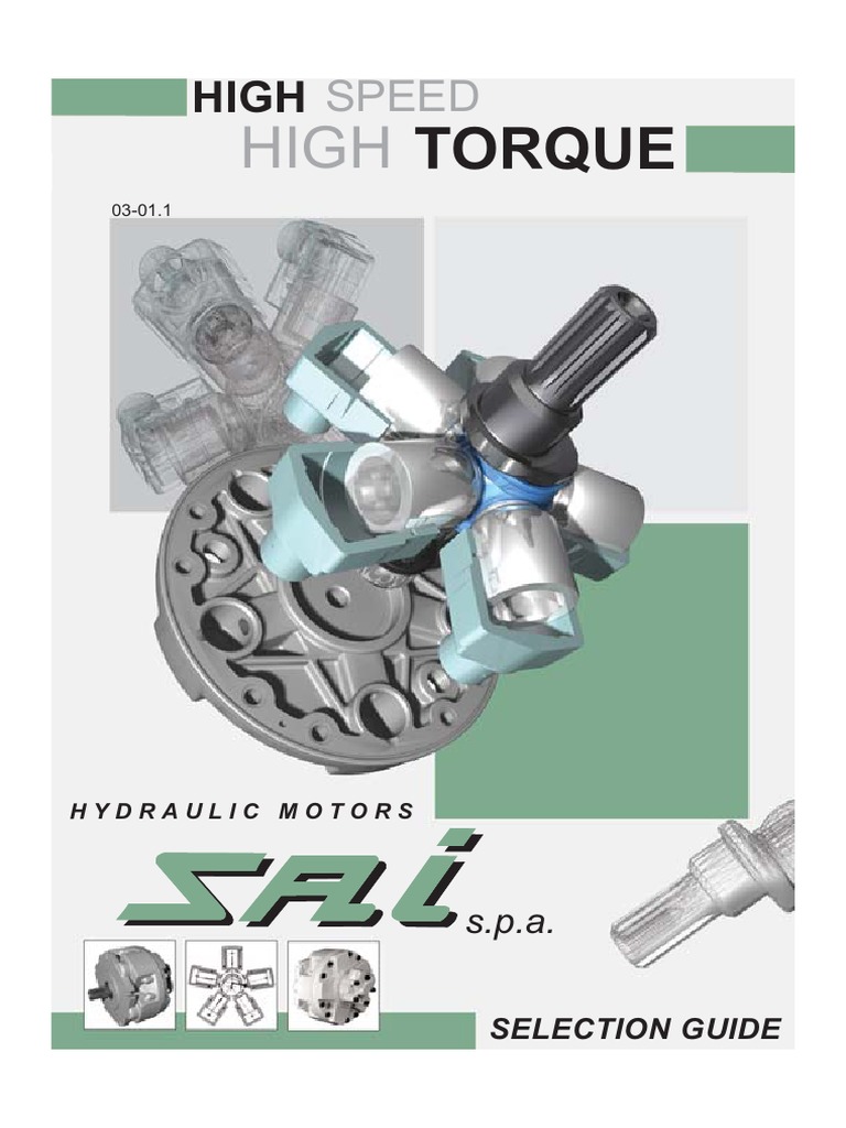 Sai Hydraulic Motor Maintenance Guide | PDF | Vehicle Technology | Vehicles