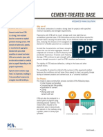 Cement-Treated Base (CTB) | PDF | Road Surface | Cement