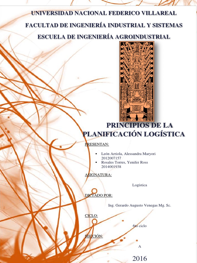 Principios de Planificación Logística | PDF | Logística | Obtención