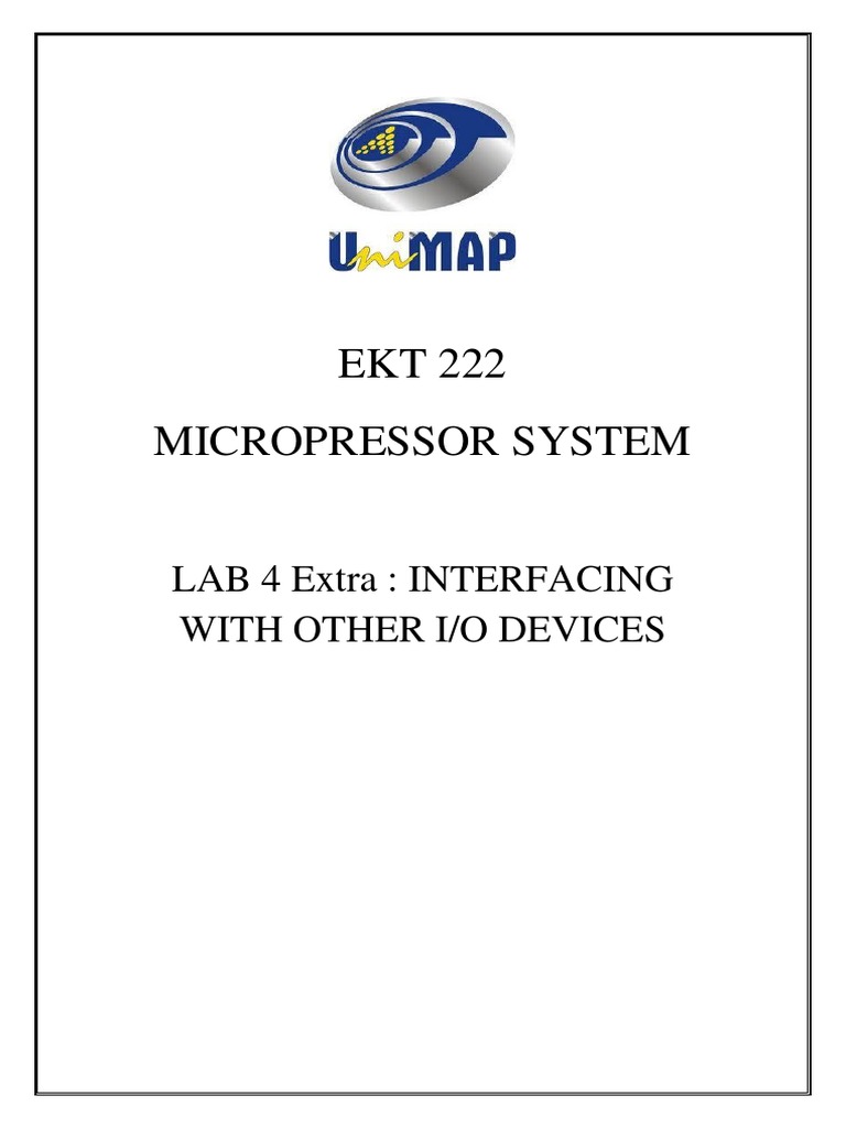 04x Lab 04xtra Interfacing With Other IO Device | Download Free PDF | Graphical User Interfaces ...