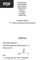 Kimia Gugus Karbonil: Definisi dan Reaksi | PDF