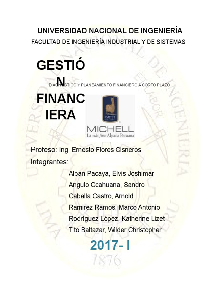 Michell y Cia v2 | PDF | Ganancias antes de intereses | Deuda