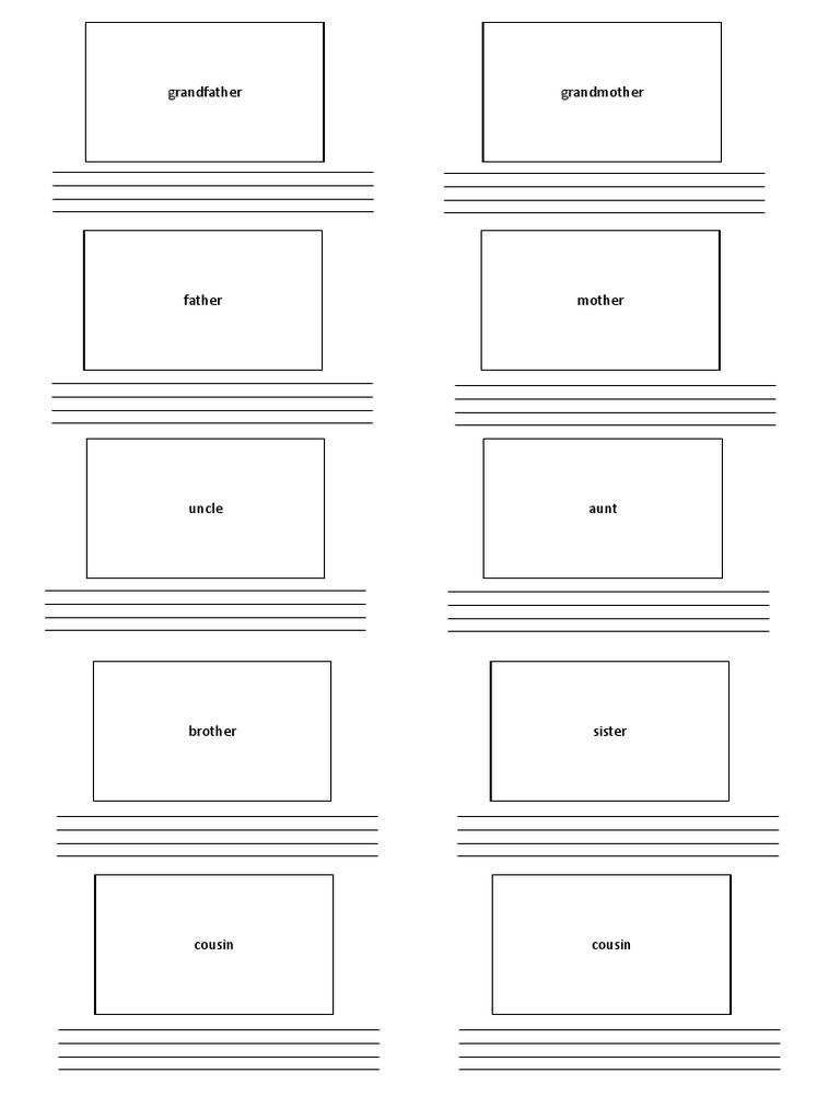 Family Tree Year 3 | PDF