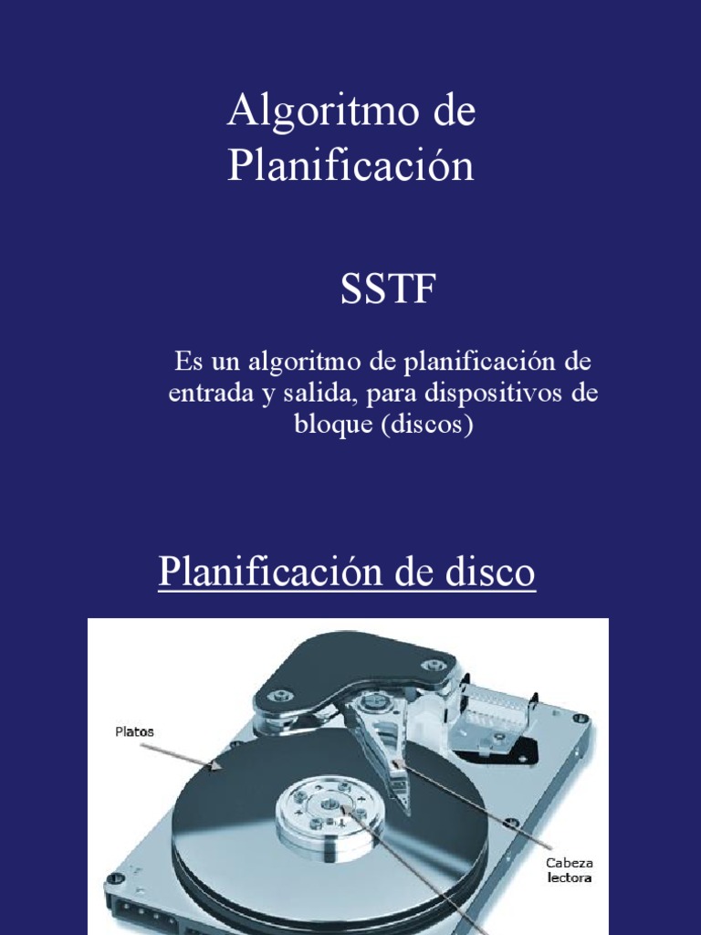 Algoritmo de Planificación SSTF | PDF | Áreas de informática | Informática