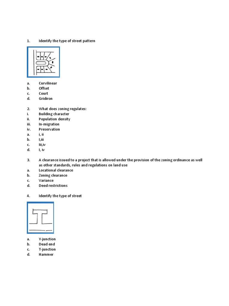 UAP Planning Questions | PDF | Urban Sprawl | Urban Planning