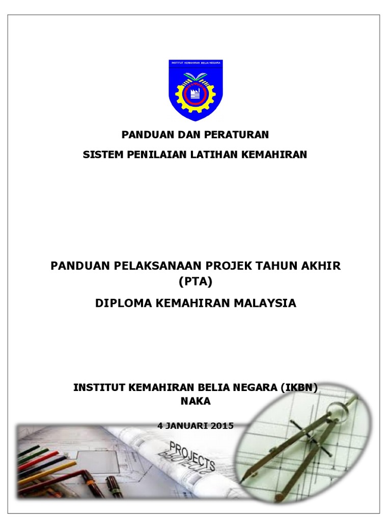 Panduan Pelaksanaan Projek Tahun Akhir Pta | PDF