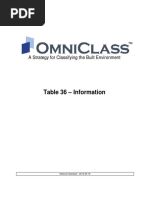 OmniClass Table 21 | PDF | Hvac | Sanitary Sewer