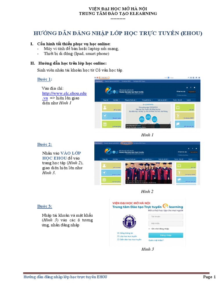 3.HD Hoc Elearning - EHOU | PDF