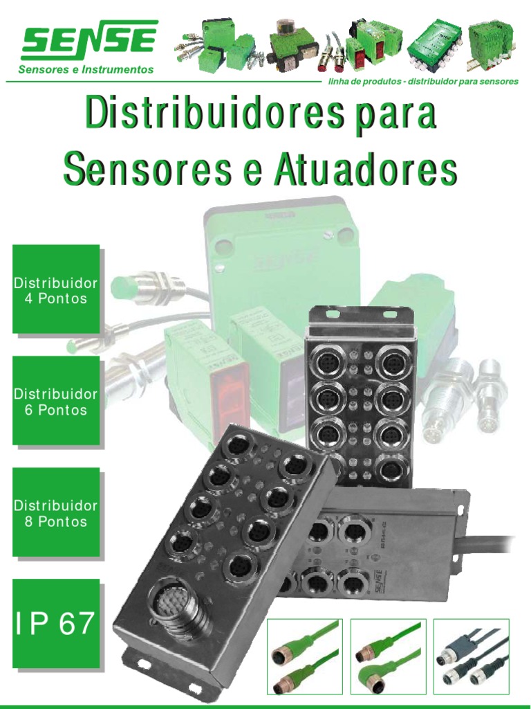 Distribuidores para Sensores e Atuadores | PDF | Engenharia Elétrica ...