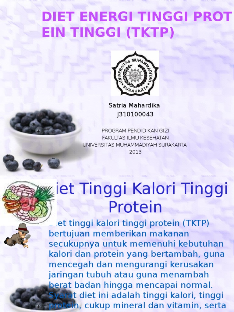 Diet TKTP | PDF