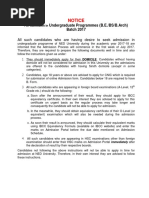 COMSATS Entry Test Sample Paper PDF | PDF