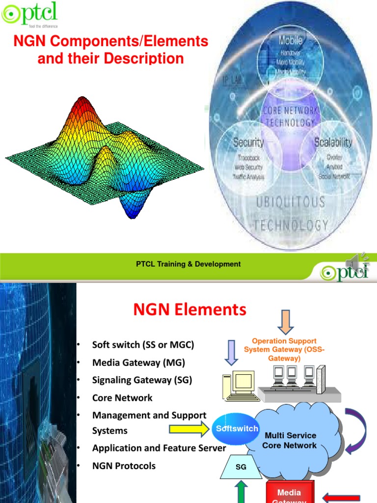 NGN Components/Elements and Their Description: PTCL Training ...